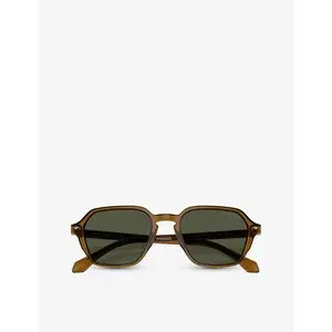 Giorgio Armani Ar8220 Octagon Acetate Sunglasses - Green