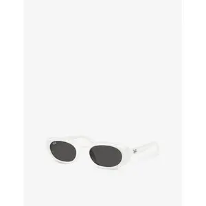Ray-ban Pillow-frame Sunglasses - White