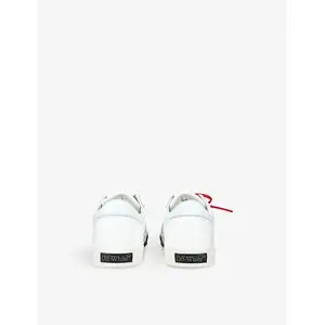 Off-White Low Top Vulcanized Leather Trainers