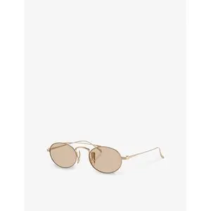 Giorgio Armani Ar6161t Oval Sunglasses - Pink