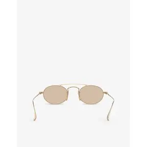 Giorgio Armani Ar6161t Oval Sunglasses - Pink