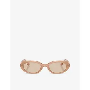 Ray-ban Pillow-frame Acetate Sunglasses - Brown