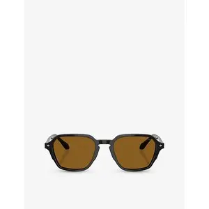 Giorgio Armani Ar8220 Square Sunglasses - Black