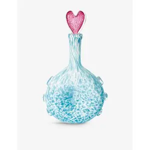 LAETITIA ROUGET Amour Glass Carafe - Blue