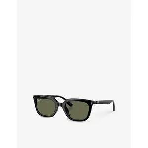 Ray-ban Square Frame Sunglasses - Black