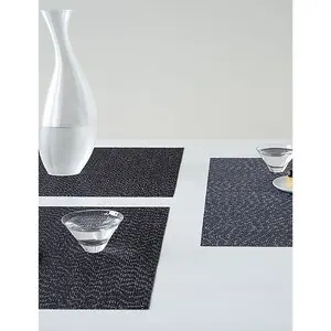 CHILEWICH Moiré Rectangle Woven Placemat - Zephyr