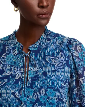 Aqua Ruffled Top Exclusive