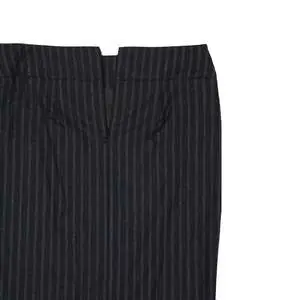 Brunello Cucinelli Wool Striped Skirt