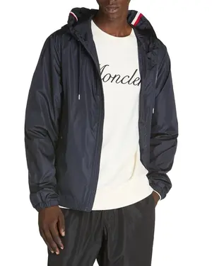 Moncler Grimpeurs Nylon Hooded Windbreaker - Navy