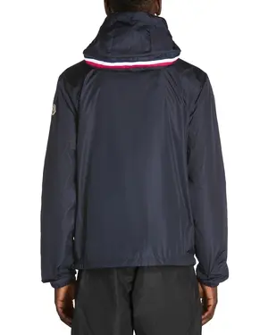 Moncler Grimpeurs Nylon Hooded Windbreaker - Navy