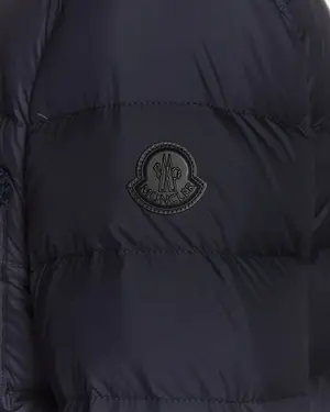 Moncler Gencay Braided Trim Quilted Jacket - Navy