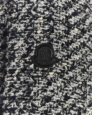 Moncler Dauphin Mixed Media Jacket - Aqua