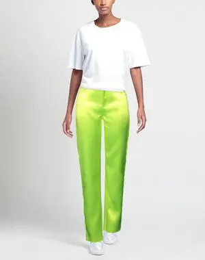 Sportmax High Waisted Tapered Leg Polyester Pants