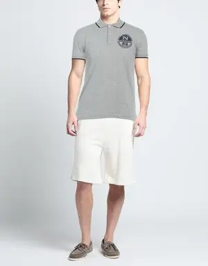 NORTH SAILS Polo Shirt Size Cotton, Polyester, Elastane - Grey