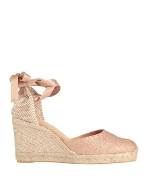 Castaner Gold Tone Espadrilles