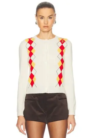 Marni Long Sleeve Cardigan - Ivory
