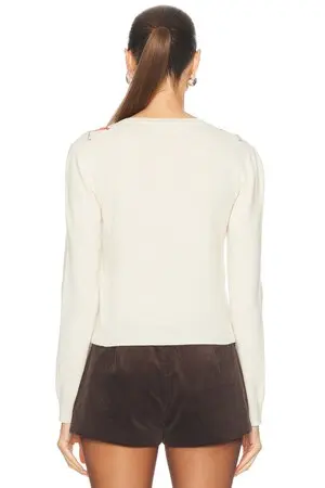 Marni Long Sleeve Cardigan - Ivory