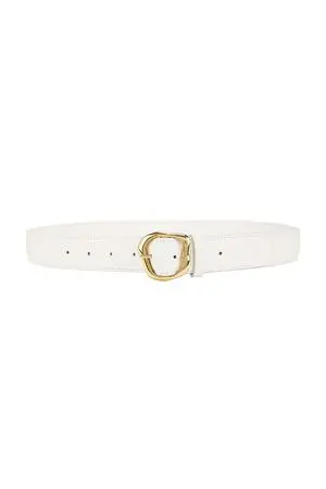AMANU The Kariba Leather Belt - Light Cream