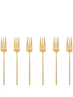 SAMBONET 100 Dessert Forks - Gold