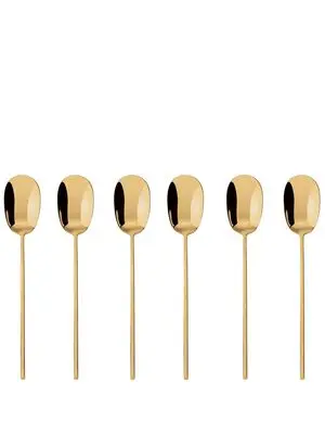 SAMBONET 100 Moka Spoons - Gold