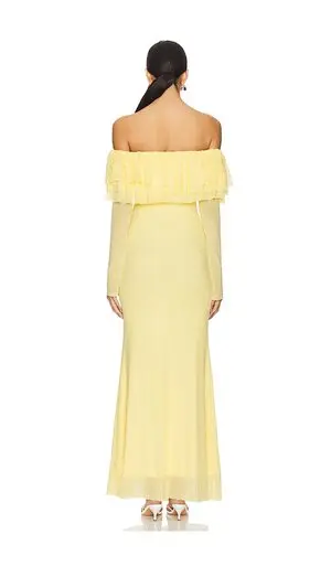 AFRM Betty Off-the-shoulder Maxi Dress