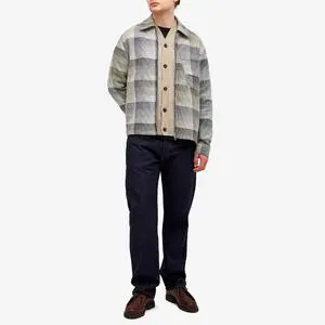 Paul Smith Zip Front Plaid Shirt