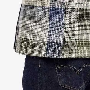 Paul Smith Zip Front Plaid Shirt