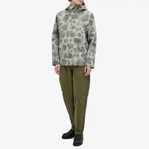 Paul Smith Pixilated Flower Print Hooded Jacket
