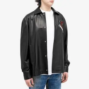 Givenchy Leather Coach Jacket
