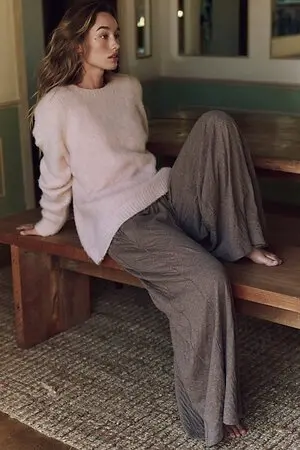 Free People Wait A Minute Wide-leg Lounge Pants