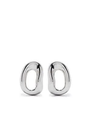 Charlotte Chesnais Shima Earrings - Silver