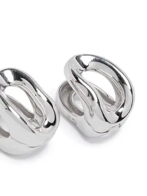 Charlotte Chesnais Shima Earrings - Silver