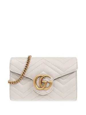 Gucci Gg Marmont Shoulder Bag - Grey