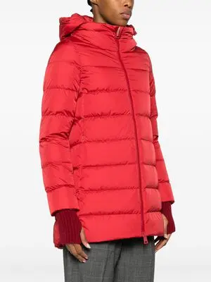Herno Chamonix A-shape Padded Coat - Red