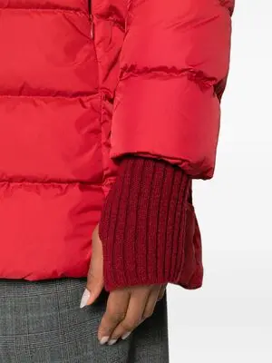 Herno Chamonix A-shape Padded Coat - Red