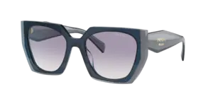 Prada Sunglasses Clear Gradient Blue
