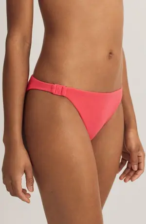 Polo Ralph Lauren Devin Logo Hipster Bikini Bottom - Red