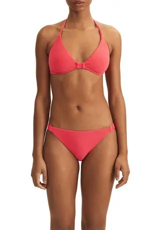Polo Ralph Lauren Devin Logo Hipster Bikini Bottom - Red