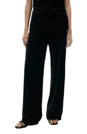 Mango Mid Rise Pants For Women