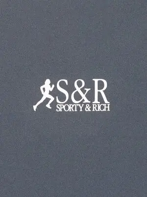 SPORTY & RICH Action Logo-print Leggings