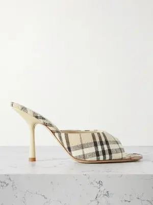 Burberry Stiletto Mules Clogs For Women