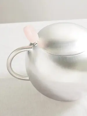 NATALIA CRIADO Teiera -plated And Rose Quartz Teapot