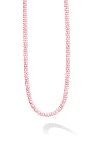 Lagos Caviar Ceramic Beaded Necklace - Pink