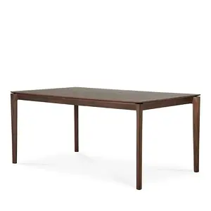 ETHNICRAFT Bok Dining Table, 63 X 32 - Teak Brown