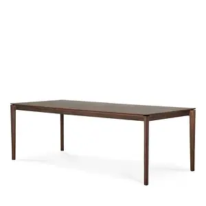 ETHNICRAFT Bok Dining Table, 87 X 37 - Teak Brown