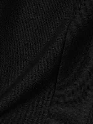 Wardrobe.NYC Grain De Poudre Wool-blend Bustier Top