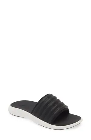Olukai Komo Slide Sandal - Black/black