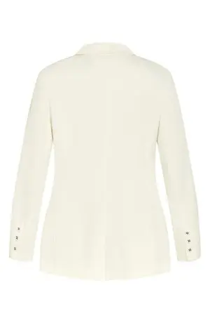City Chic Clea One-button Blazer