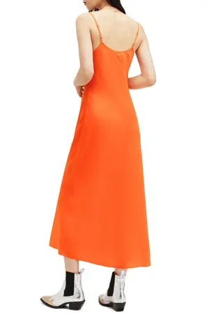ALLSAINTS Bryony Slipdress - Zesty Orange