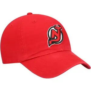 '47 New Jersey Devils Clean Up Logo Adjustable Hat